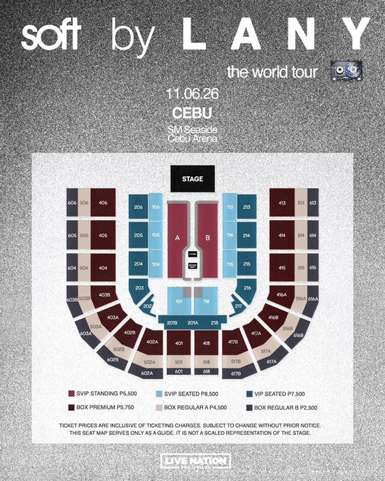 LANY: soft world tour | CEBU @ SM Seaside Cebu Arena – Prime Tickets